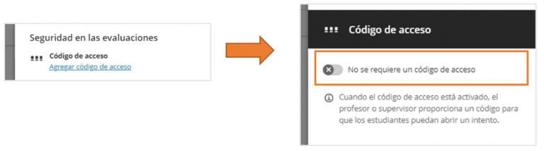 Checklist: Configuración del examen - Ayuda de Blackboard
